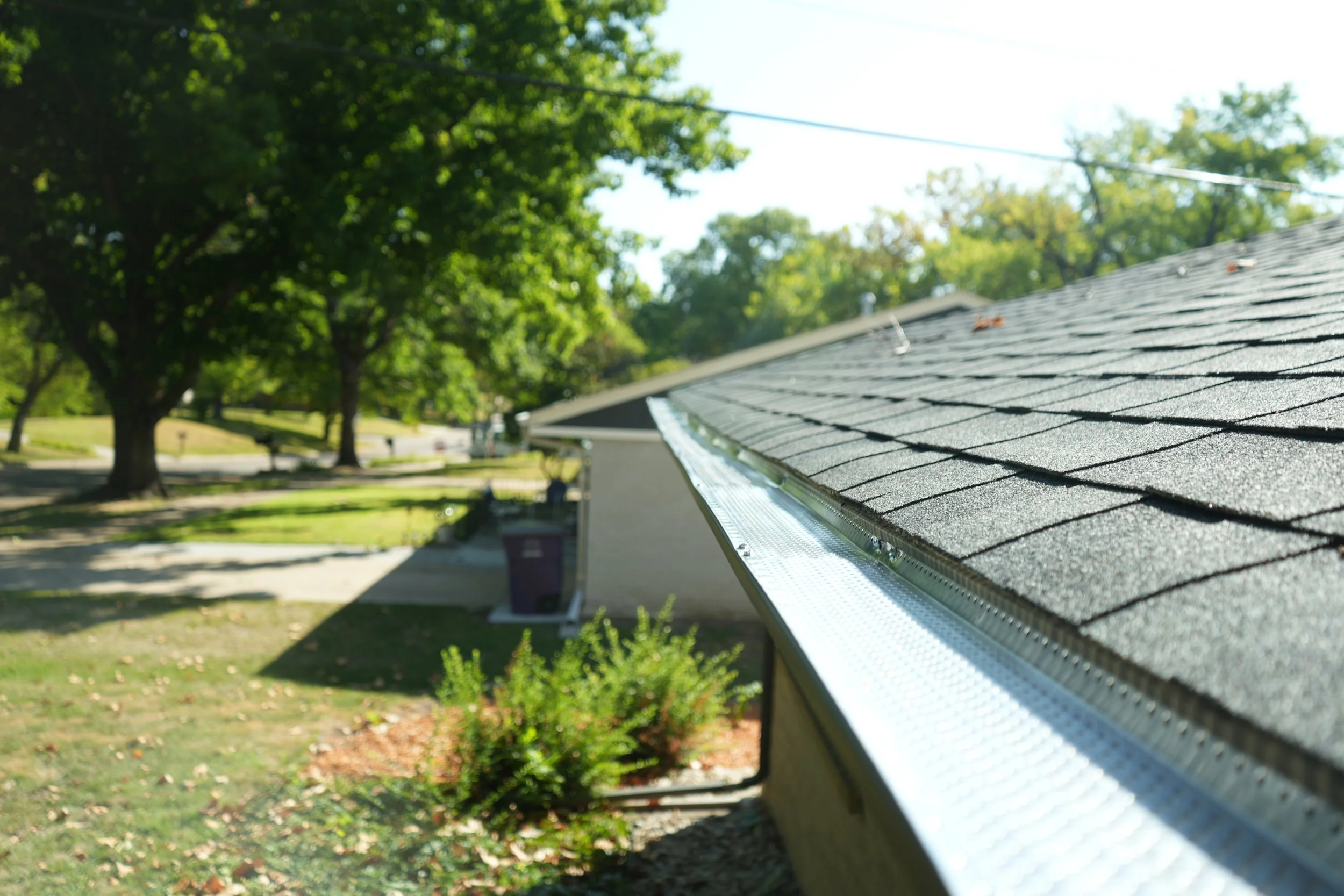 Gutter cover installations from Weddle and Sons Roofing. Get Your FREE ...