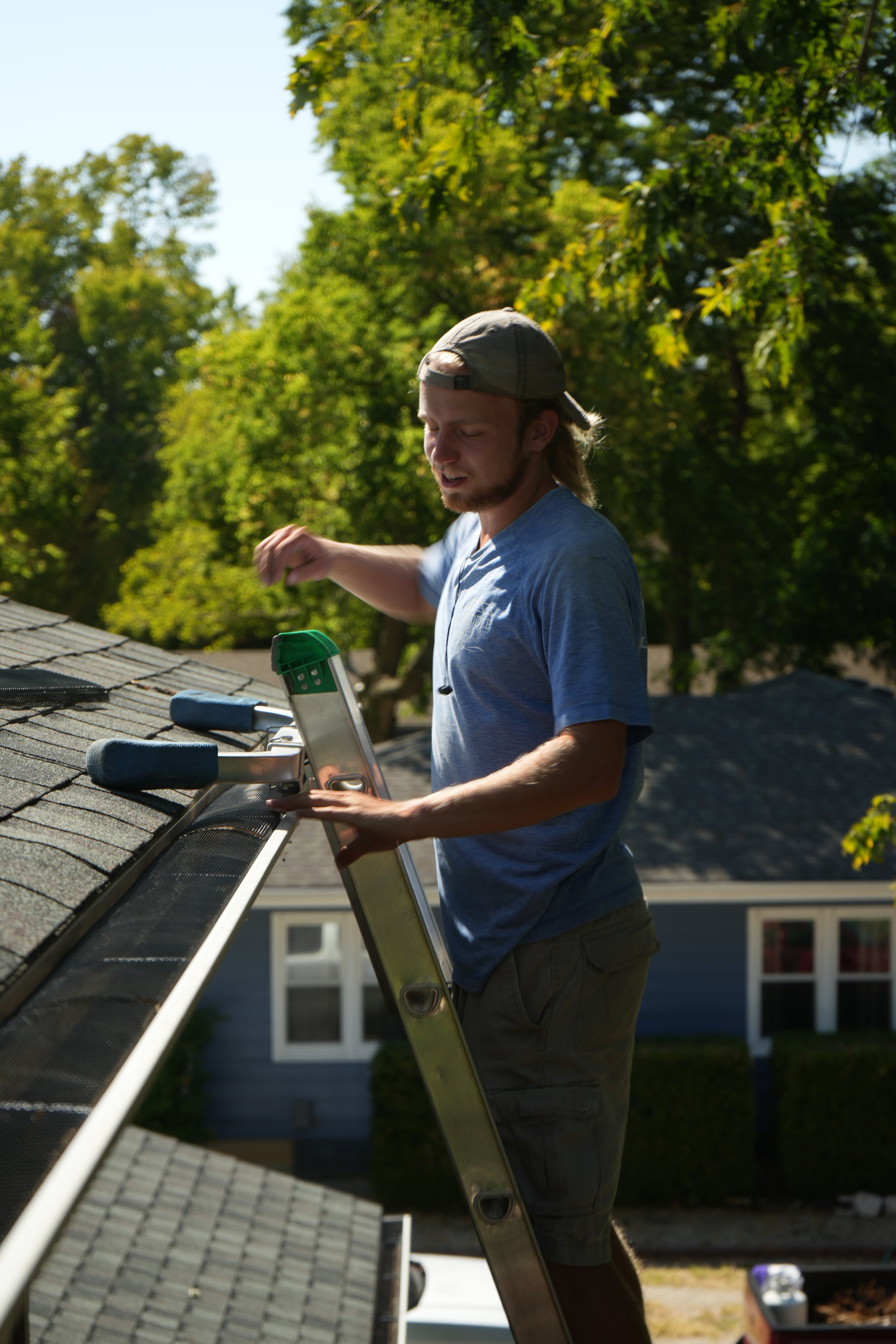 Gutter cover installations from Weddle and Sons Roofing. Get Your FREE ...