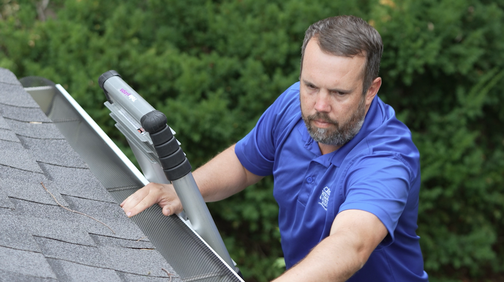 Gutter cover installations from Weddle and Sons Roofing. Get Your FREE ...