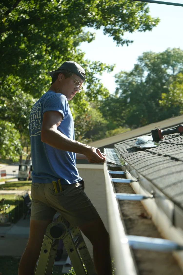 Gutter cover installations from Weddle and Sons Roofing. Get Your FREE ...