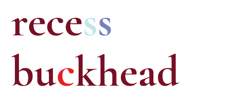 recess buckhead — mrs