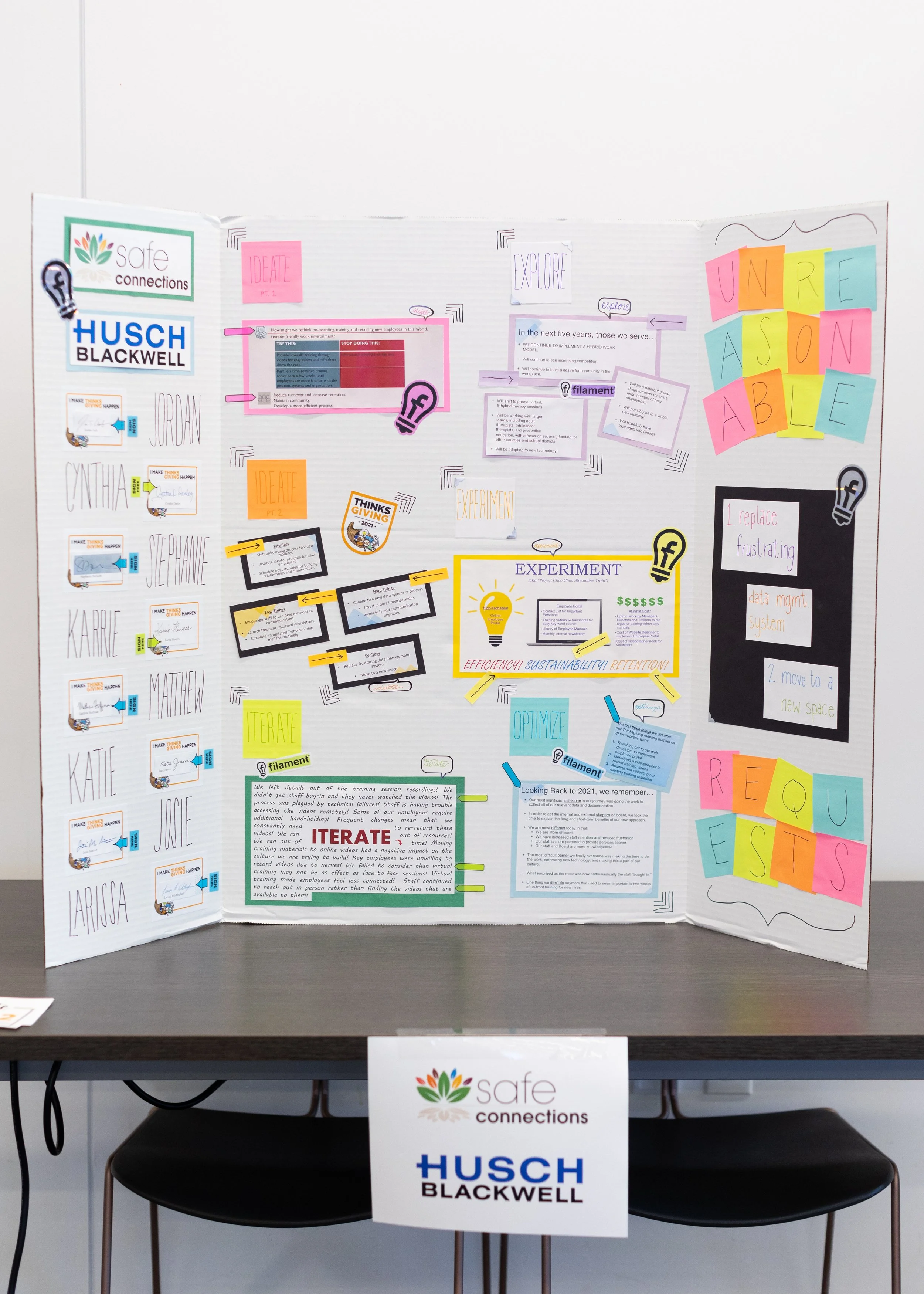 Safe Connections + Husch Blackwell — Thinksgiving