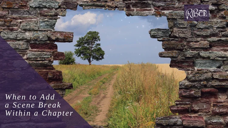 When to Add a Scene Break Within a Chapter | Richelle Braswell ...