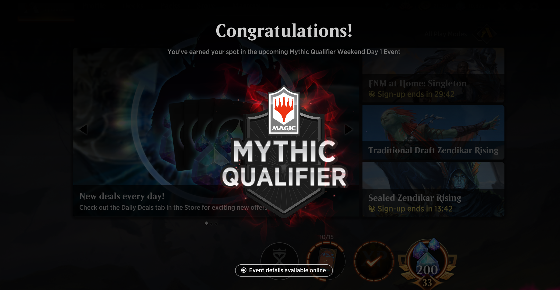 How I Reached Top 1200 in September — The Mythic Mindset