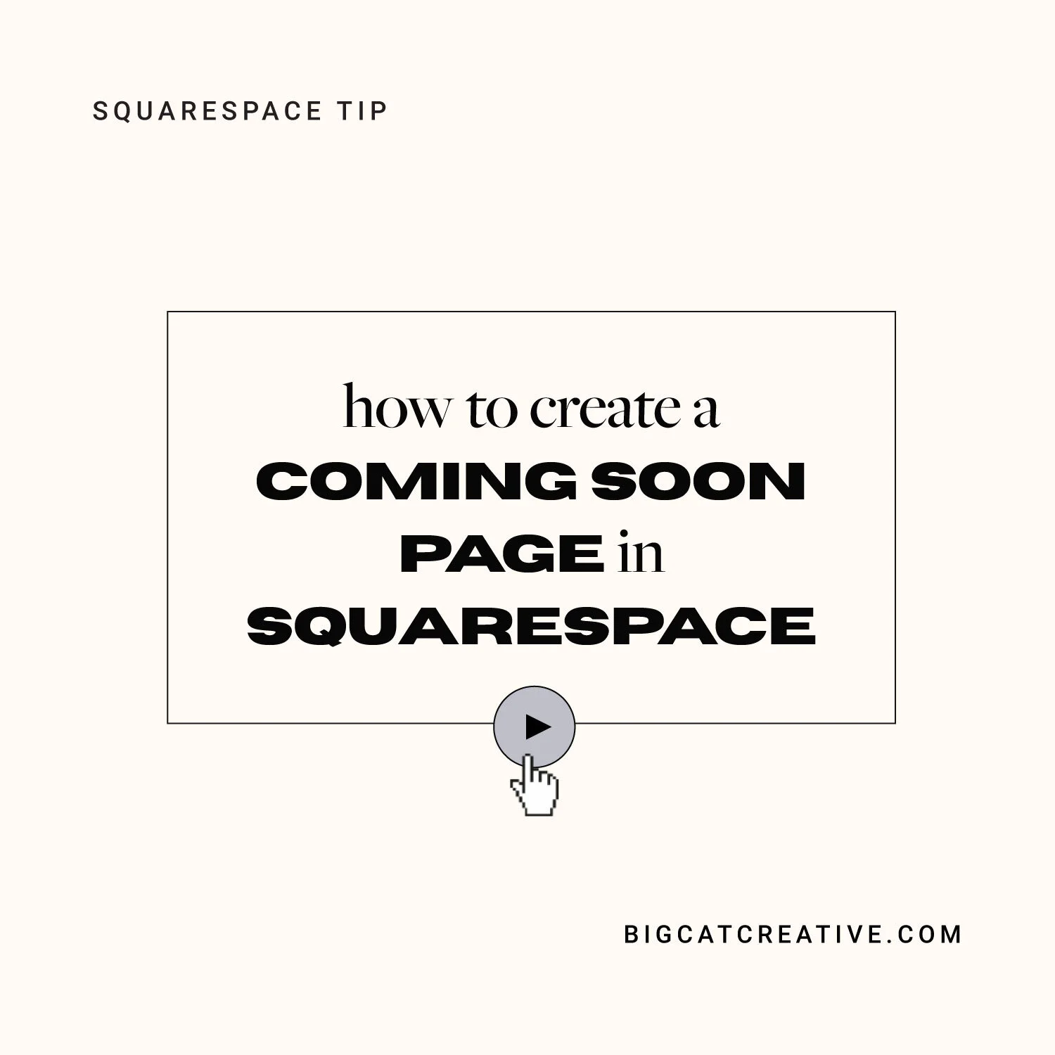 How to add a Header Video to your Squarespace 7.0 or 7.1 site — Big Cat ...