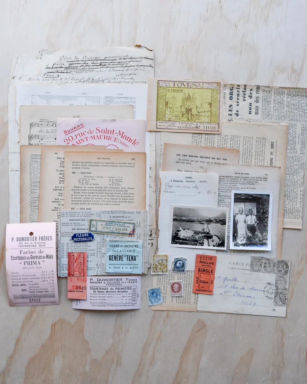 Vintage Ephemera and Nostalgic Journaling Shop — Mina & Maud
