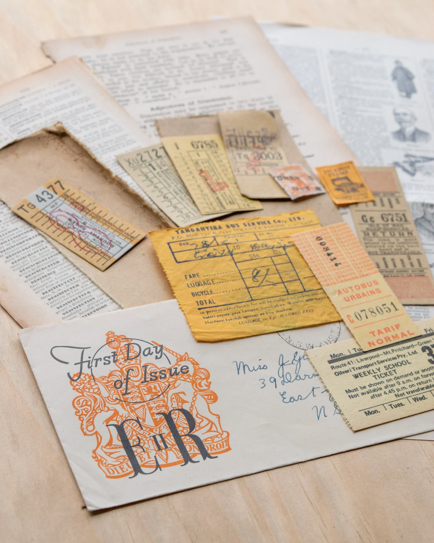 Vintage Ephemera and Nostalgic Journaling Shop — Mina & Maud