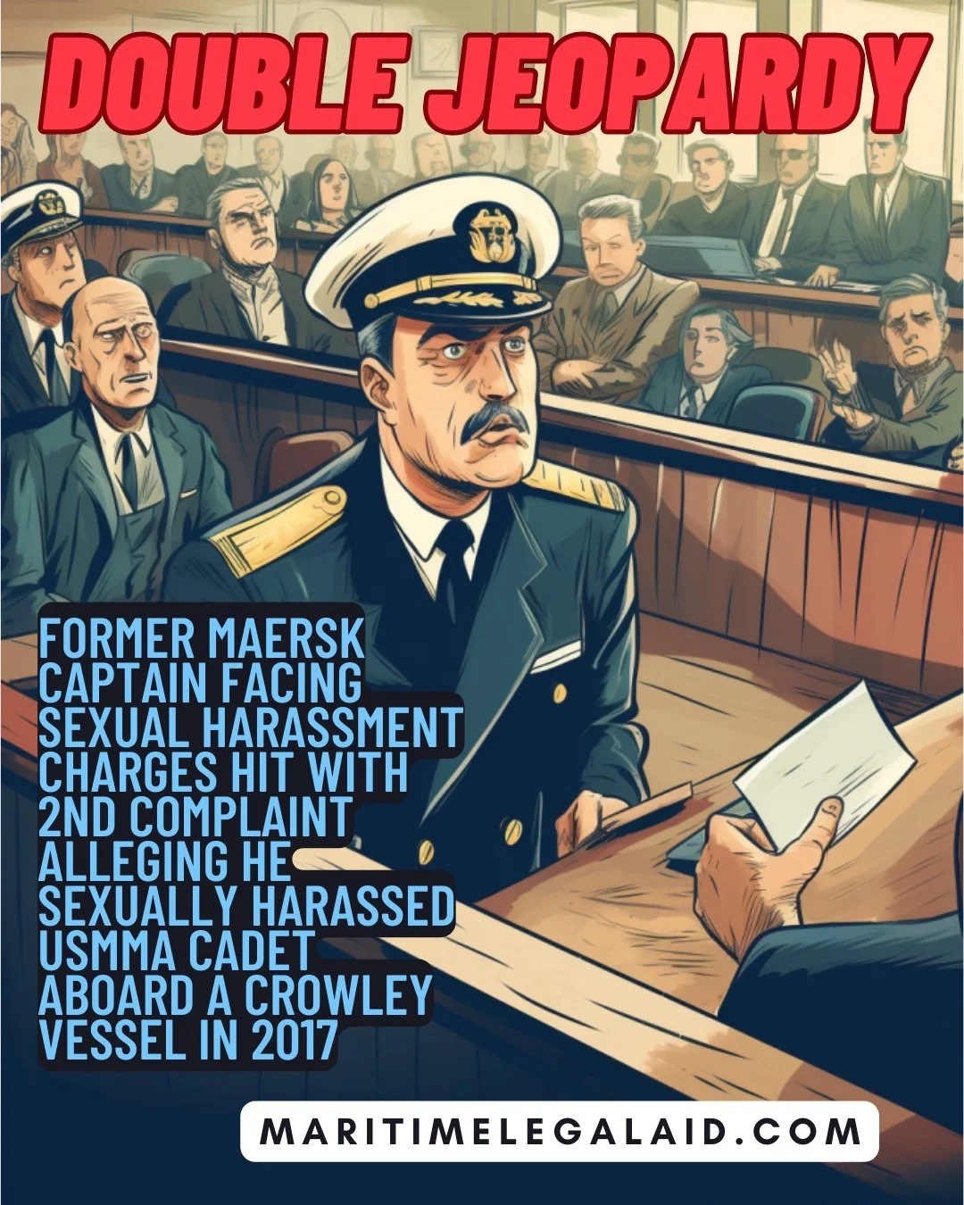 Former Maersk Captain Hit With 2nd Complaint Alleging Sexual Harassment ...