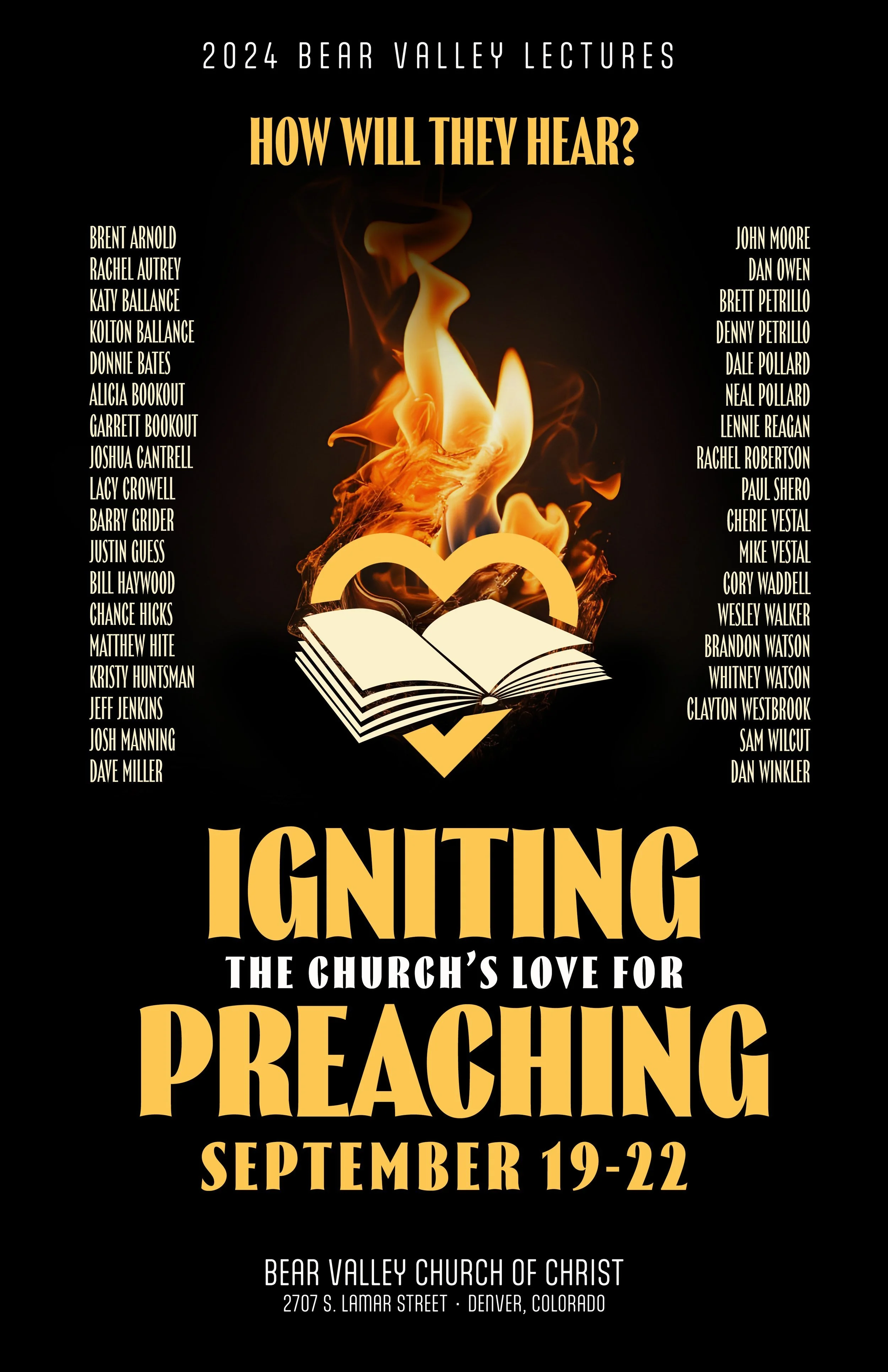 Lectureship — Bear Valley Church of Christ