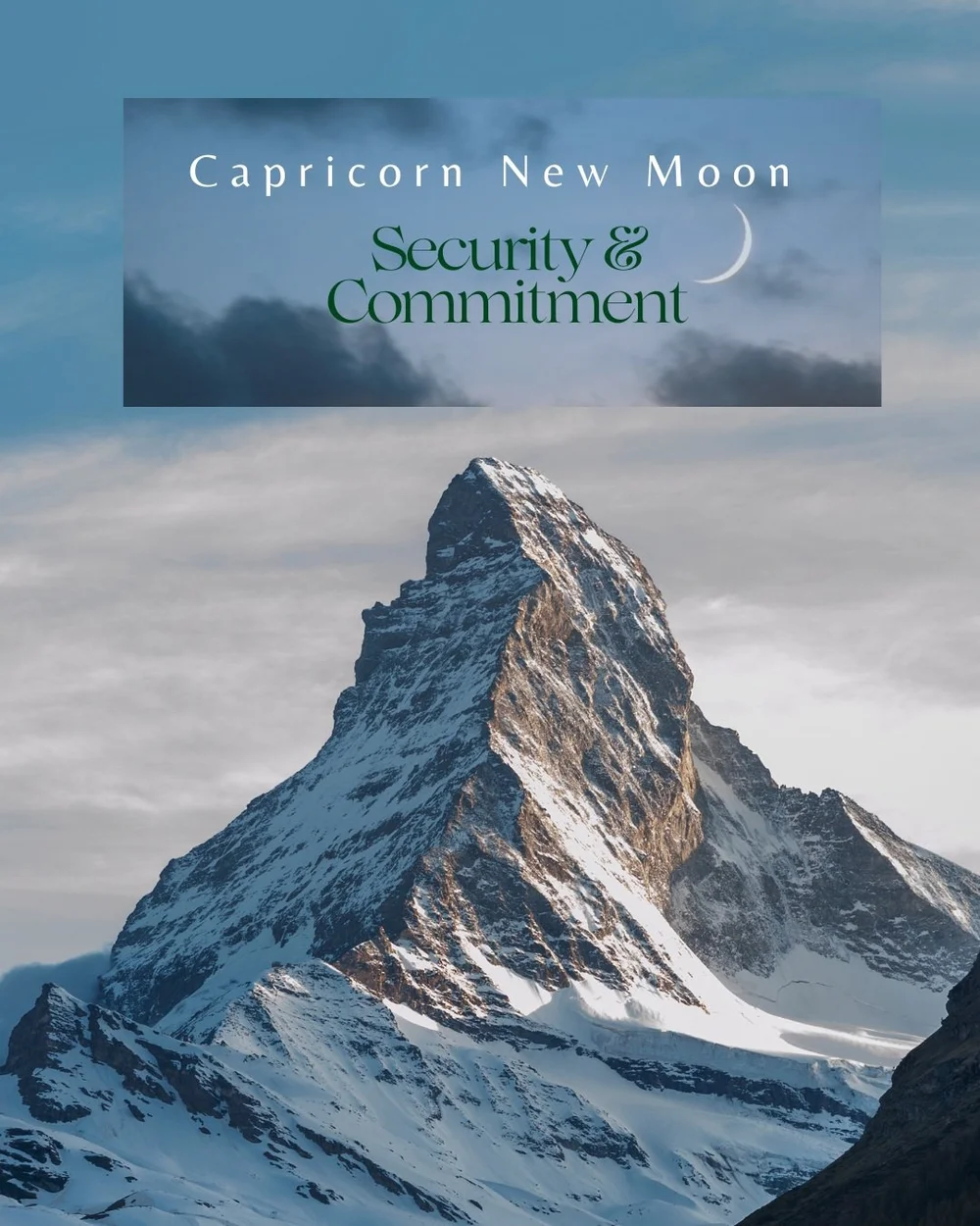 Capricorn New Moon December 23rd, at 5:18am EST Bringing in security ...