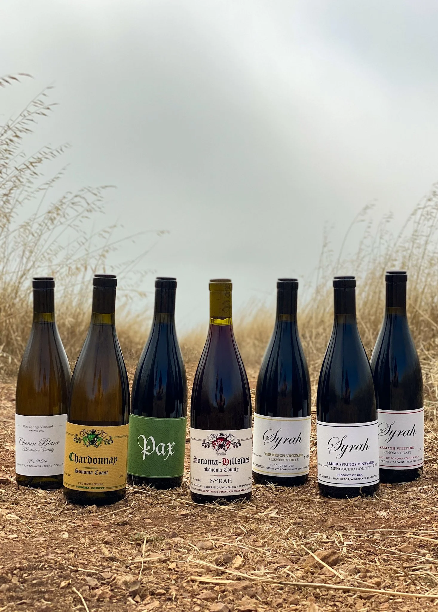 Past Shipments — Pax Winery & Tasting Room