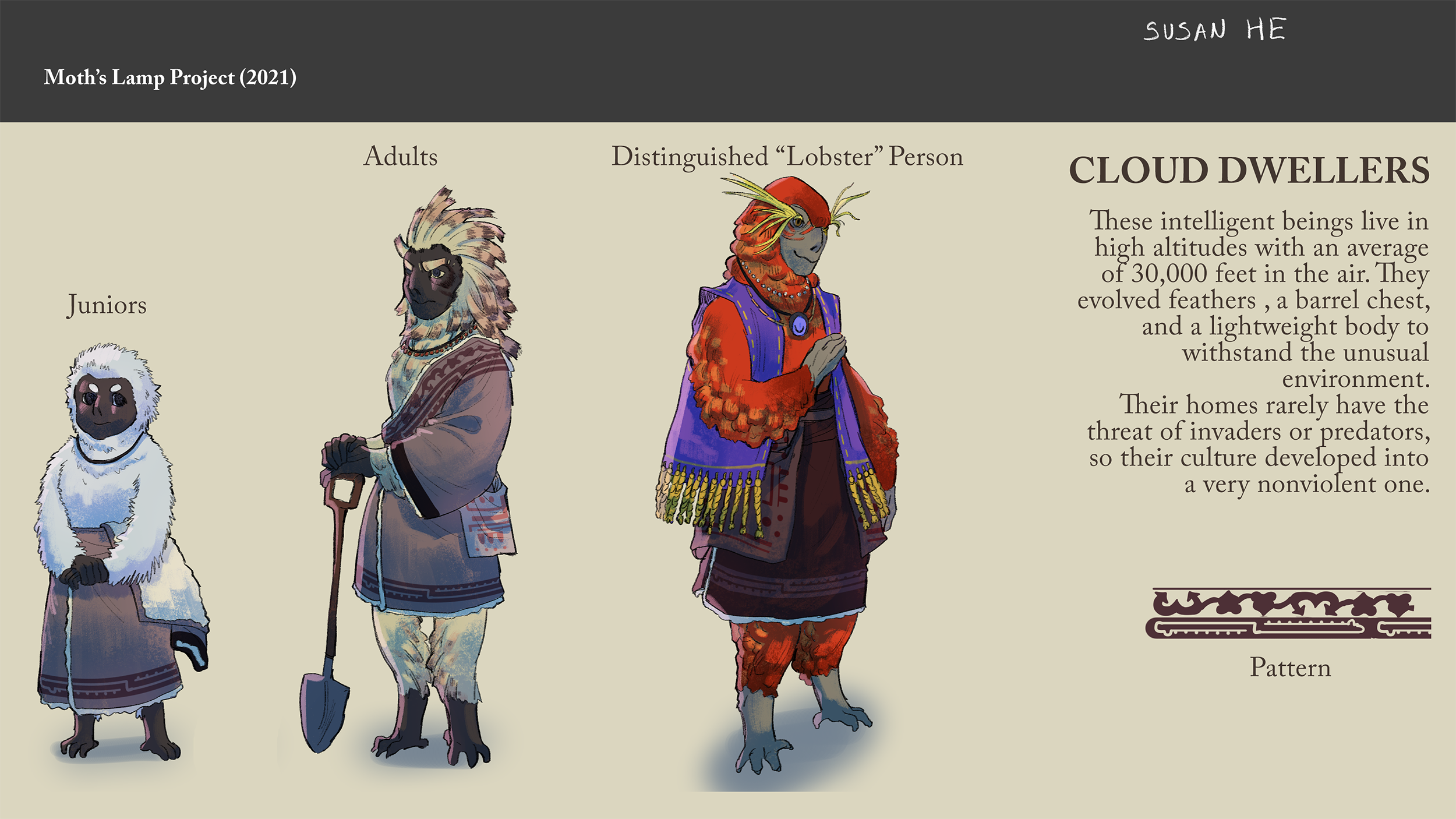 Moth's lamp visual development project (2021-) — Susan Yining He