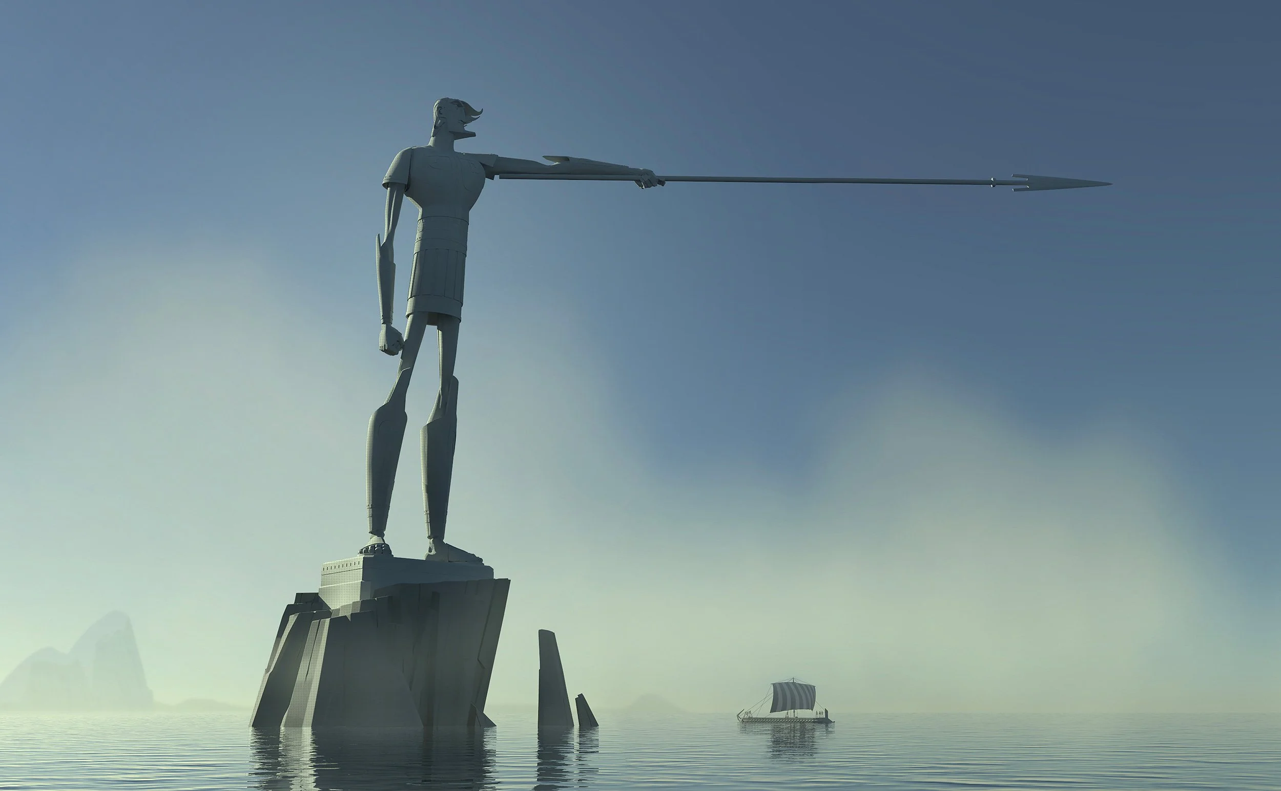 the colossus of sadefeus — JasonSadlerArt