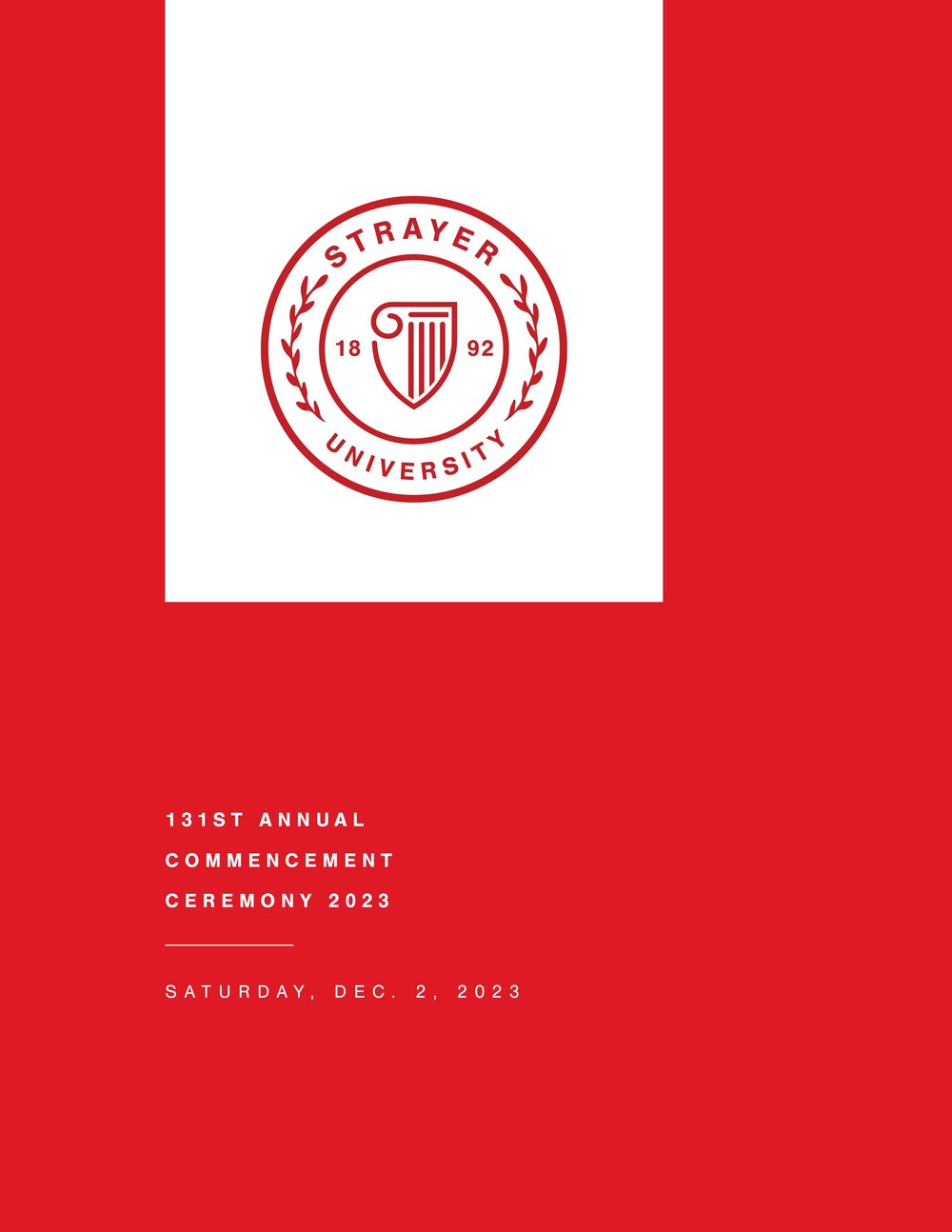 Strayer University Virtual Commencement