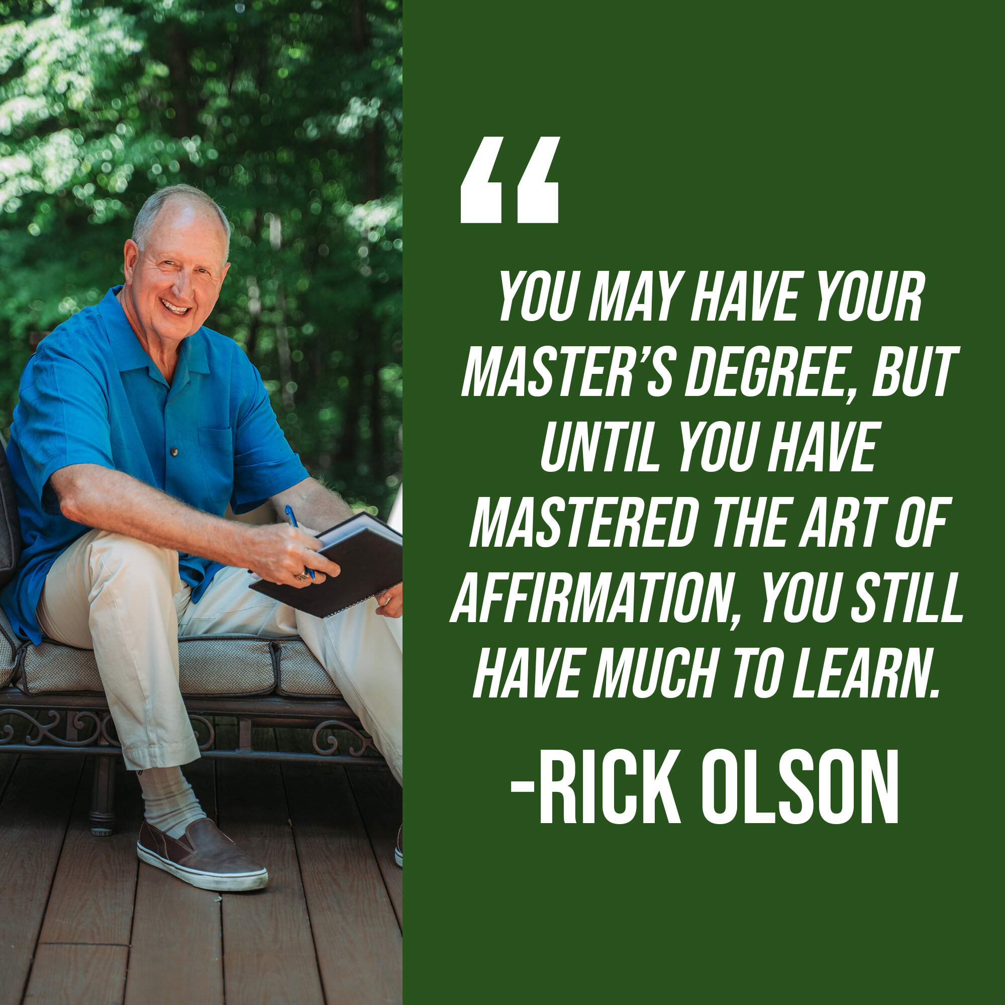 Consulting — Rick Olson