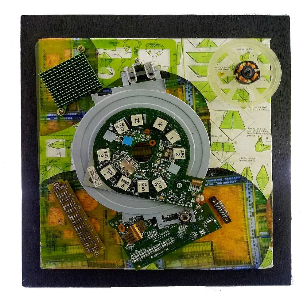 Hacker Creations | Incredible sculptures made with parts from discarded ...