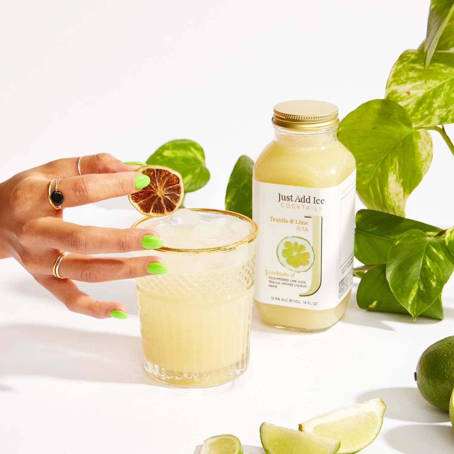 Just Add Ice Cocktails : Cold-Pressed Juice Cocktails