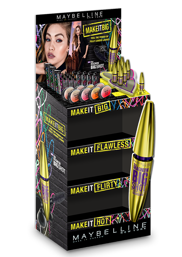 Marketing campaigns graphic design created for Maybelline MNY, includes ...