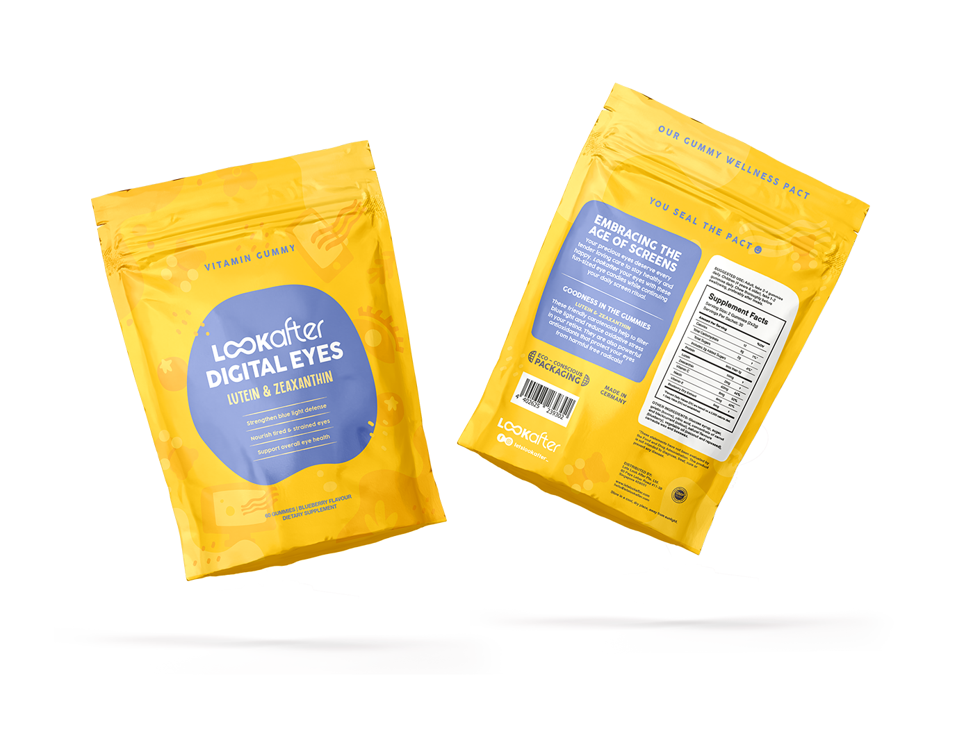 Lookafter Brand Identity & Packaging Design — Edna Chew Graphic Design ...