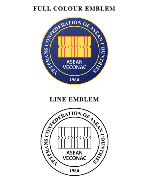 ASEAN VECONAC Logo Emblem Design — Edna Chew Graphic Design Portfolio
