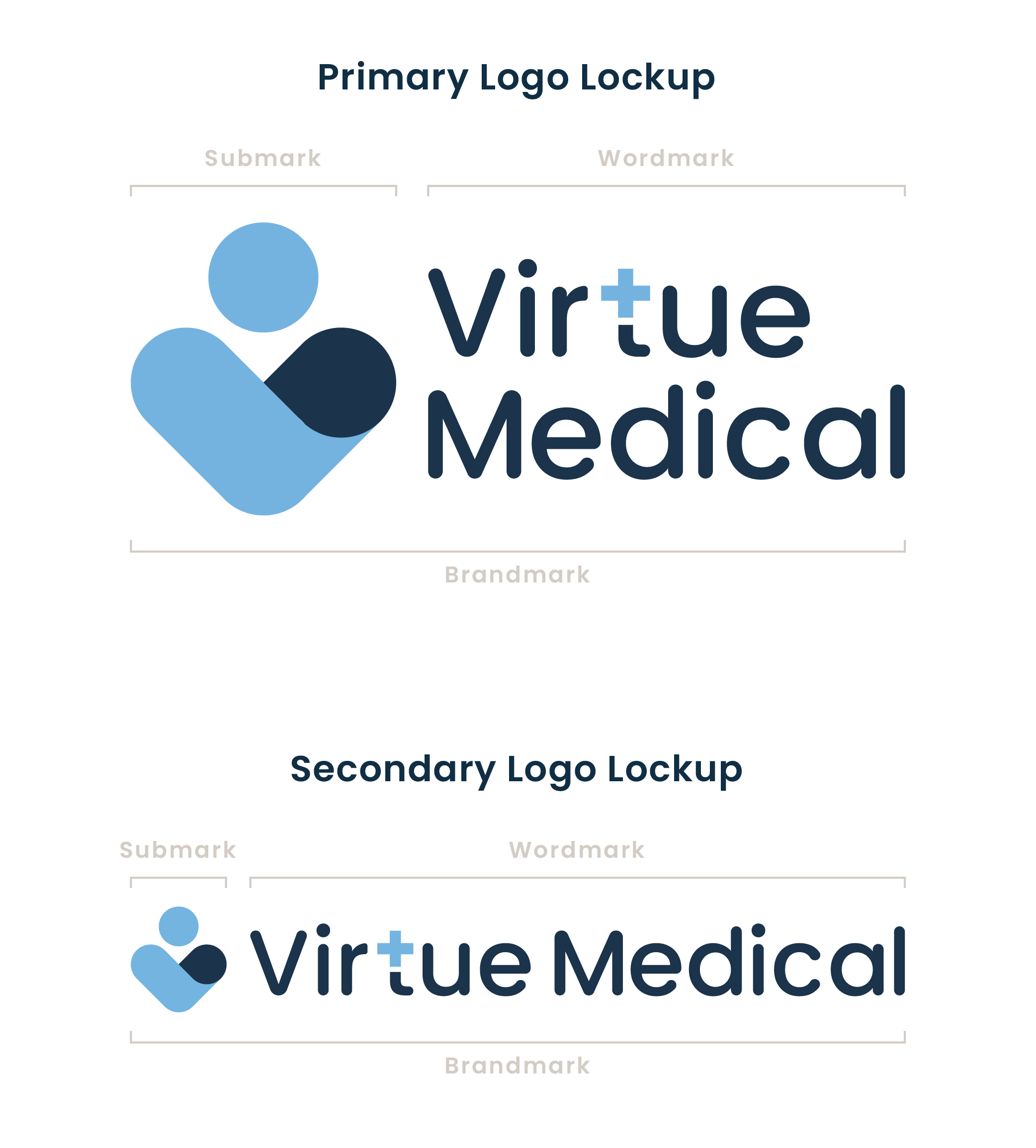 Virtue Medical Brand Identity — Edna Chew Graphic Design Portfolio