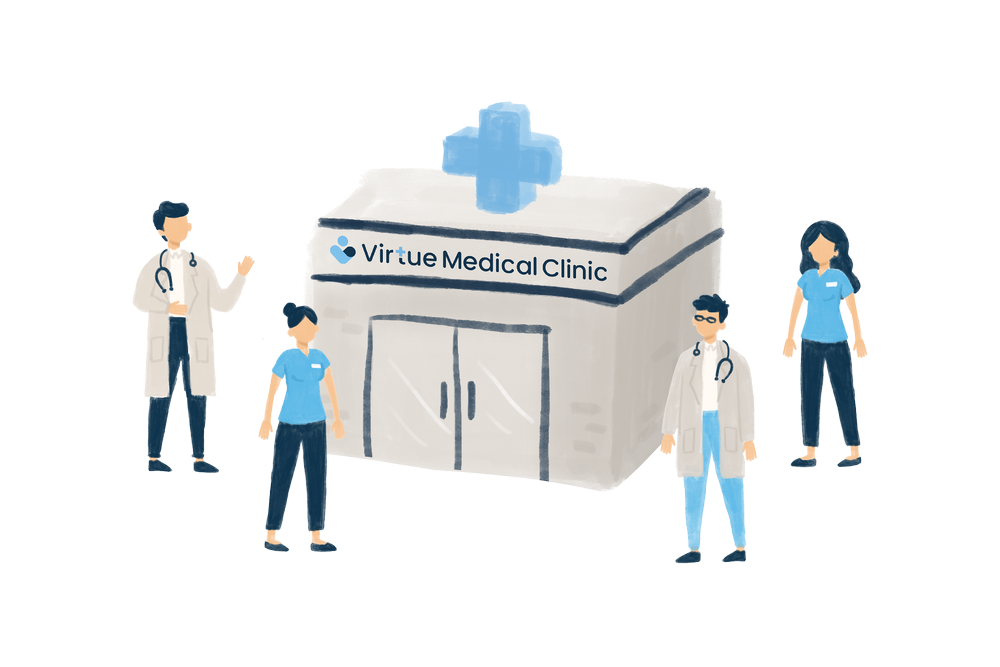 Virtue Medical Brand Identity — Edna Chew Graphic Design Portfolio