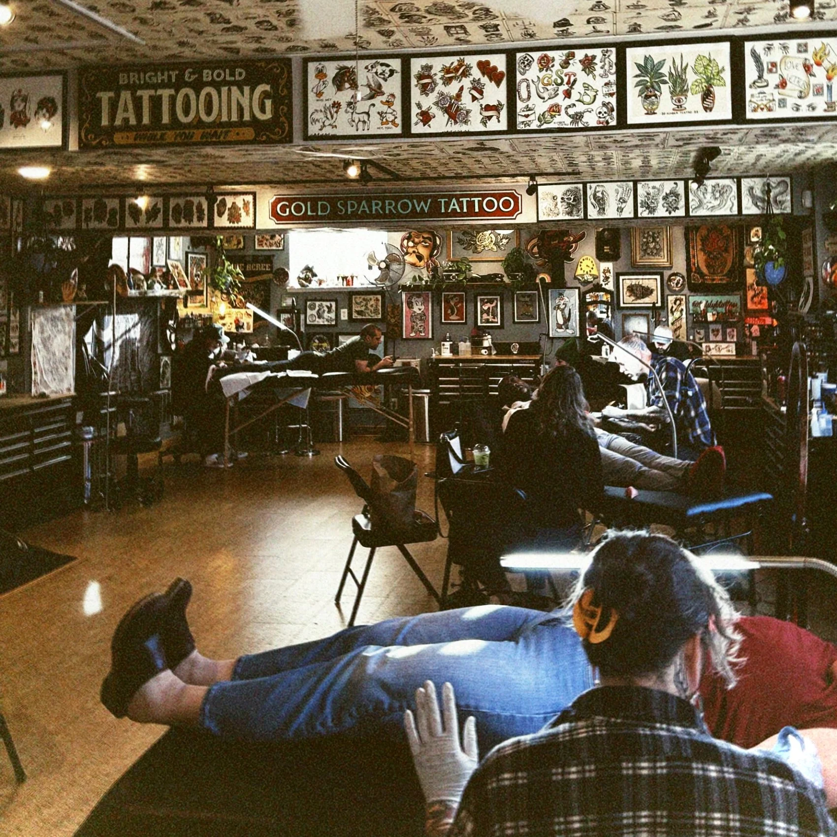 Gold Sparrow Tattoo • A Place For Friends in Portland, Oregon