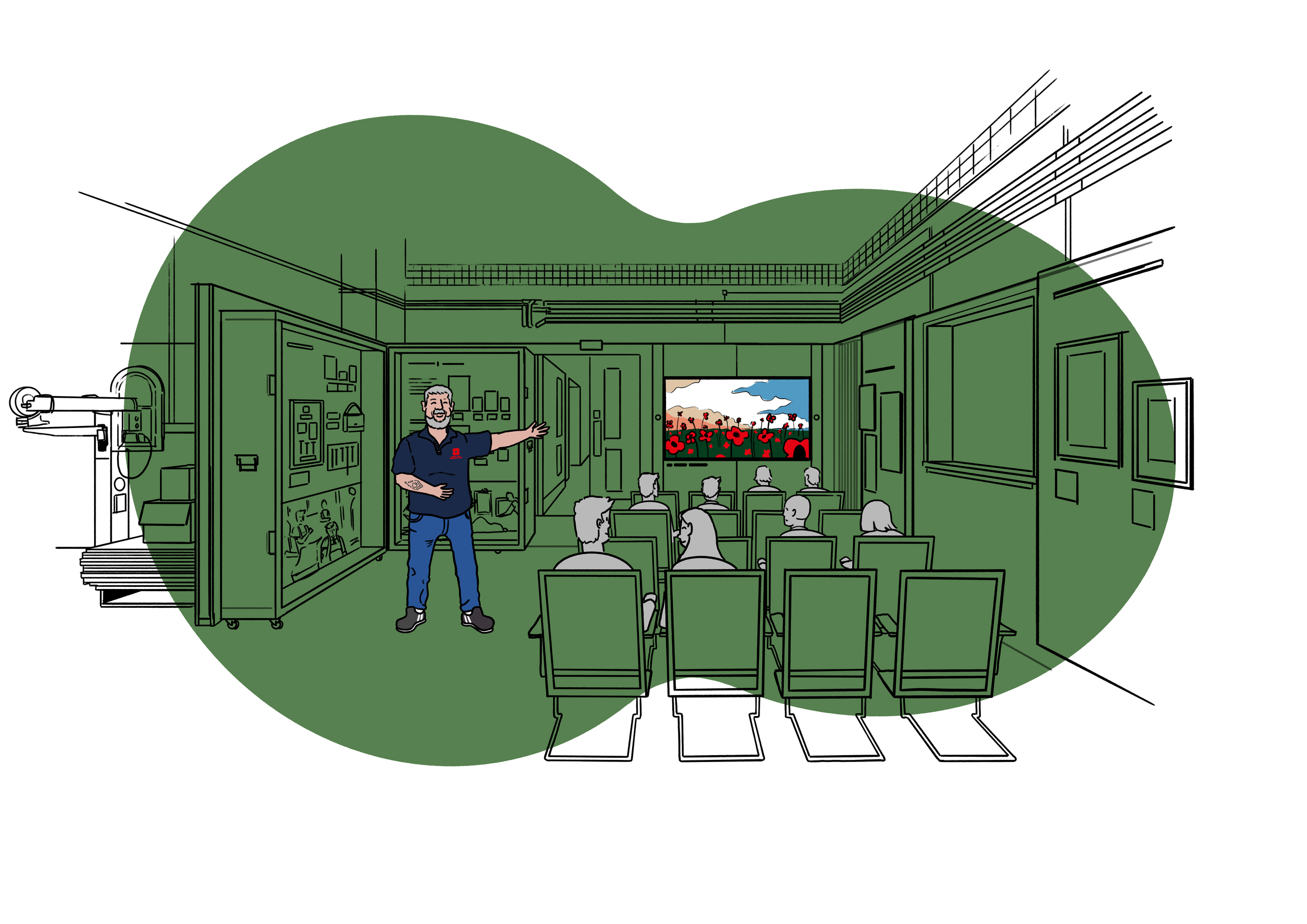 Edinburgh Illustrator creates Poppyscotland Illustrations — Oldmangrey.com