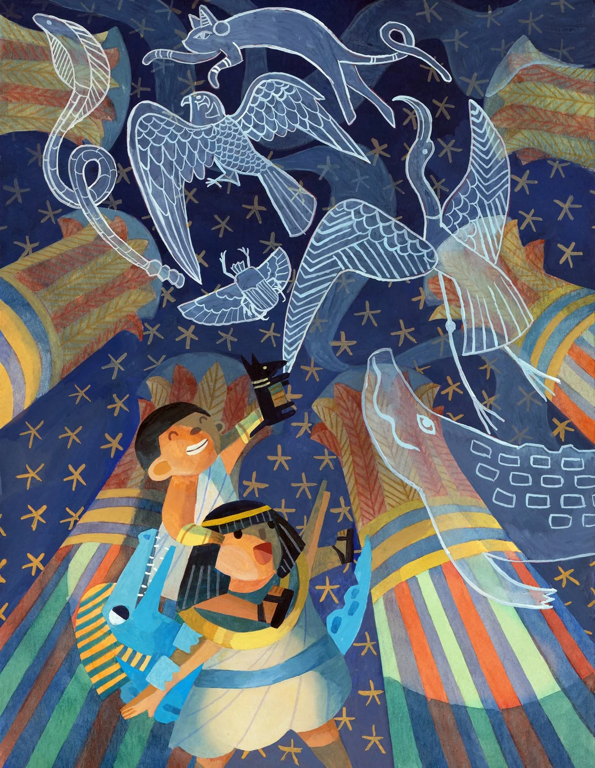 Ancient Egypt — Emma Thrussell Illustration