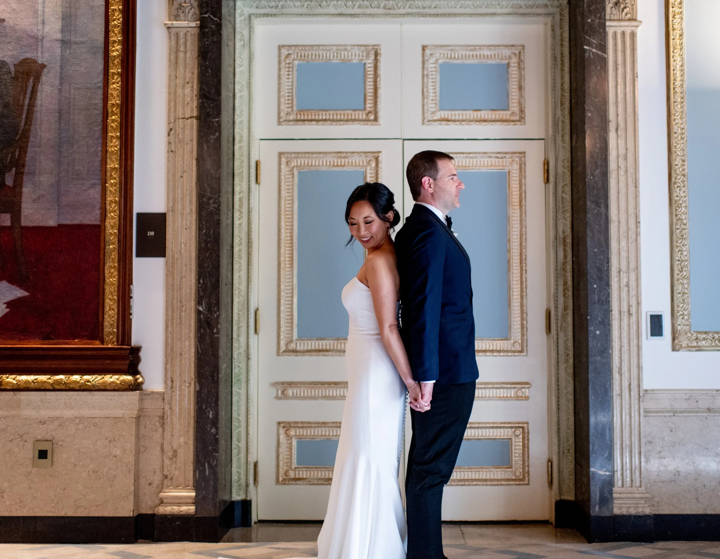Chic City Wedding at Boston’s The Langham Hotel — Erin Davies Wedding ...