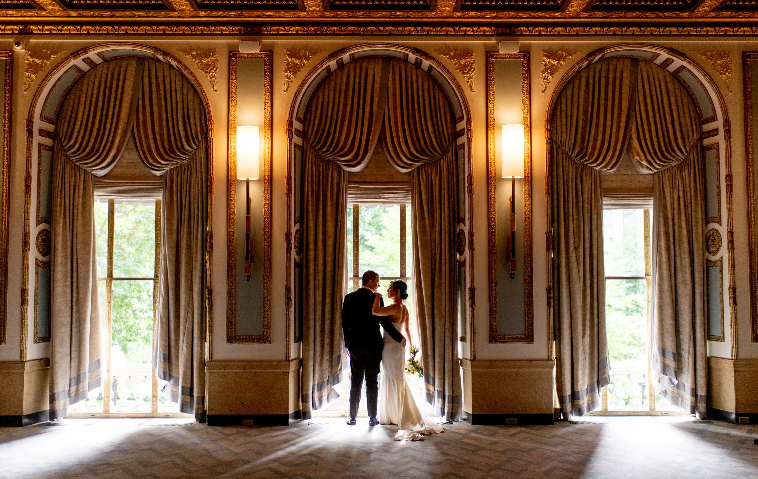 Chic City Wedding at Boston’s The Langham Hotel — Erin Davies Wedding ...