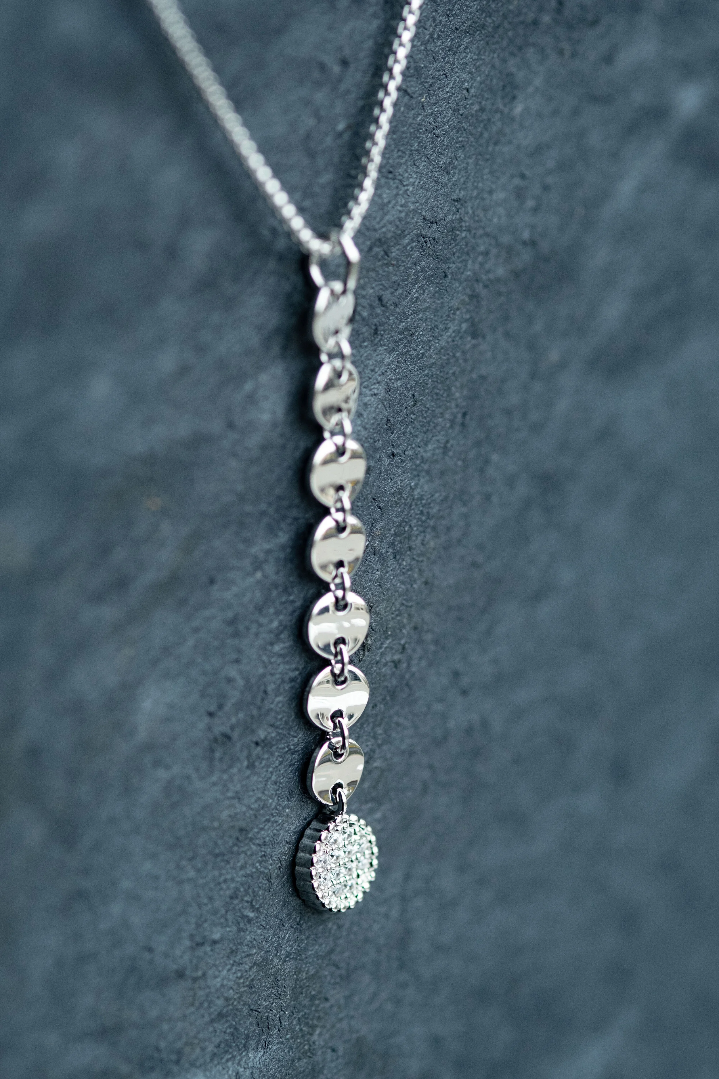 Natalie Necklace — Jones New York Platinum