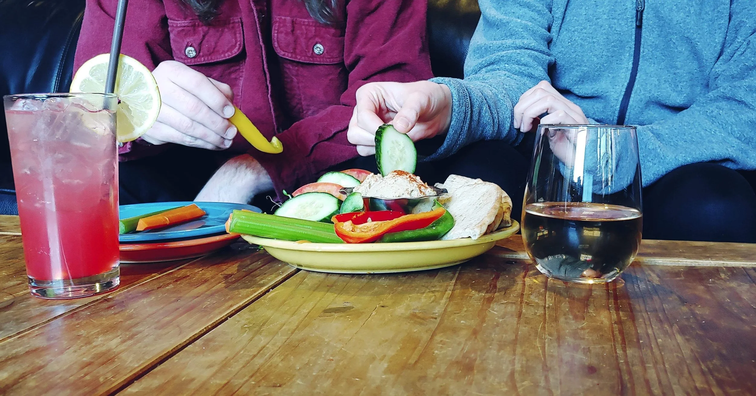 Colophon Cafe serving soups, salads, sandwiches, pot pies, quiche ...