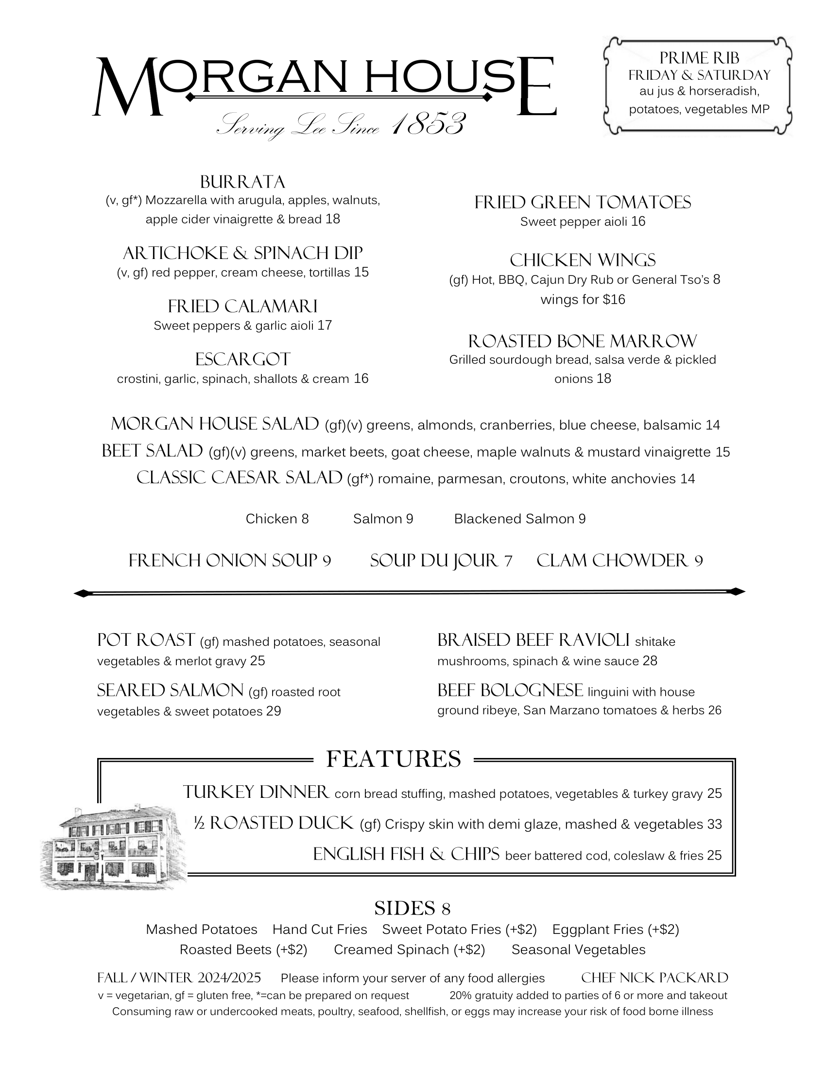 Dinein — Morgan House