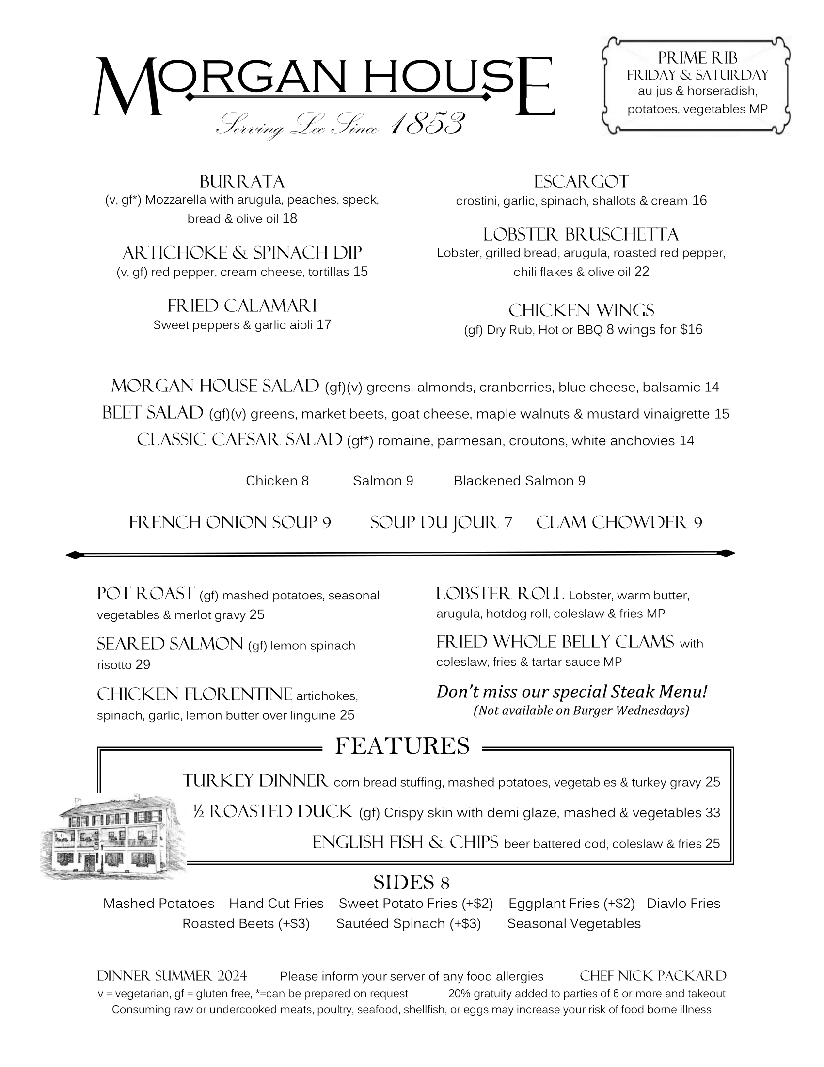 Dinein — Morgan House