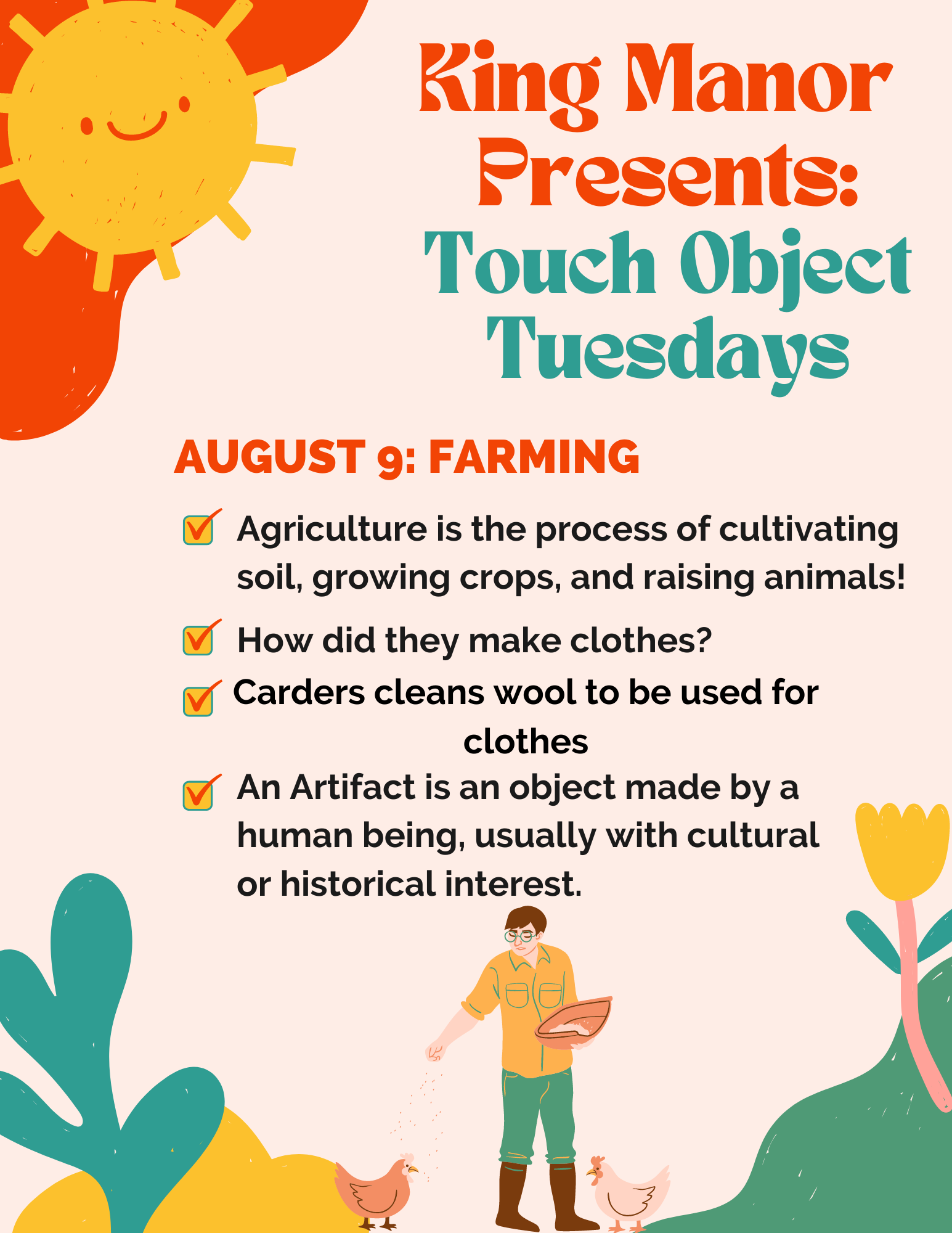 Calendar — King Manor Museum