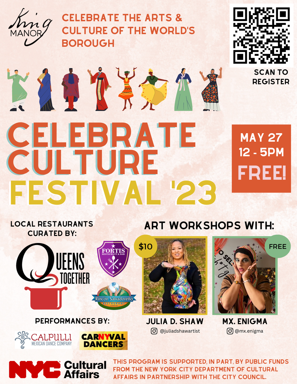Celebrate Culture Fest '23 — King Manor Museum