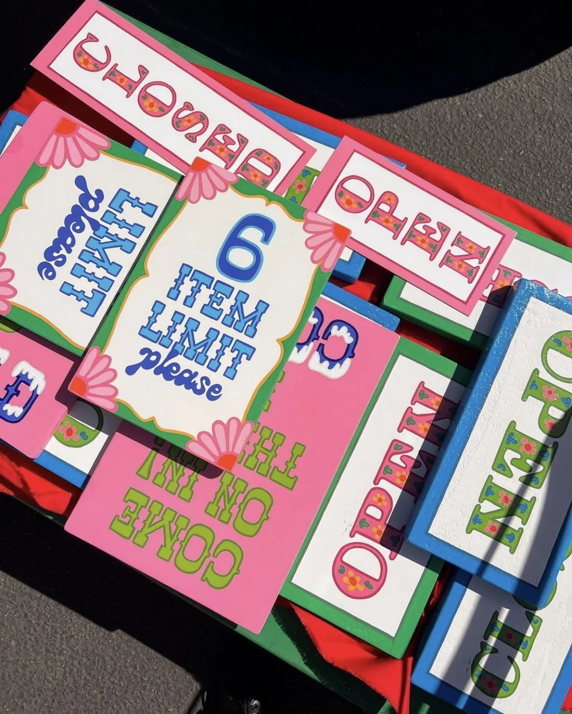 Hand Painted Signs — Beautification Solutions | Los Angeles Mural and ...