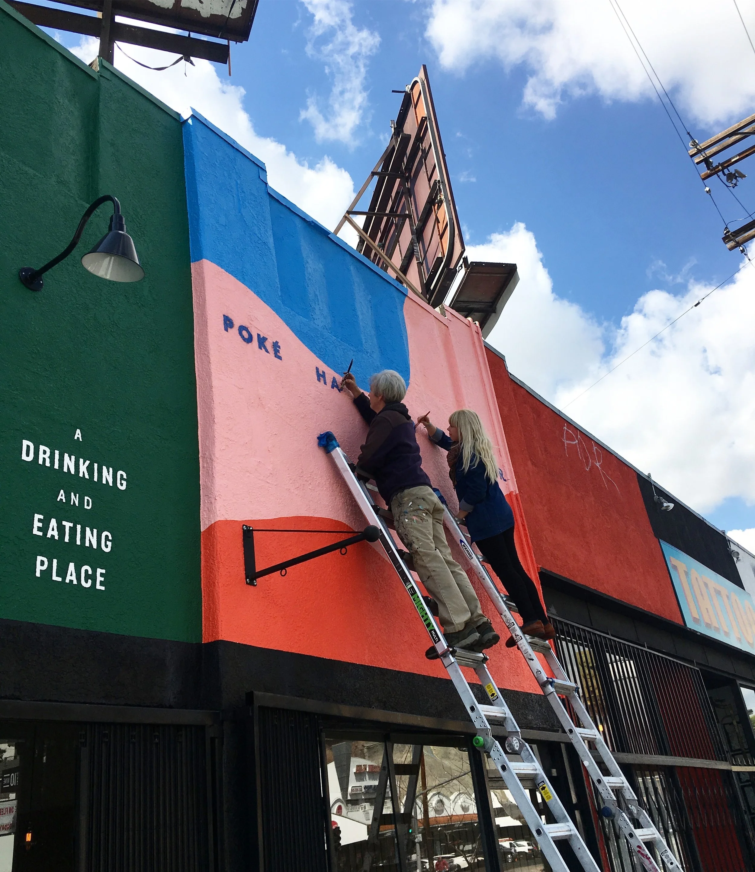 Hand Painted Signs — Beautification Solutions | Los Angeles Mural and ...