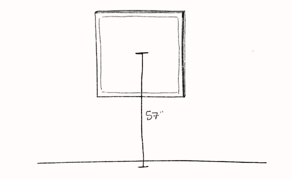 How to Hang Artwork: A Quick Guide — Rebecca Hunter Studio