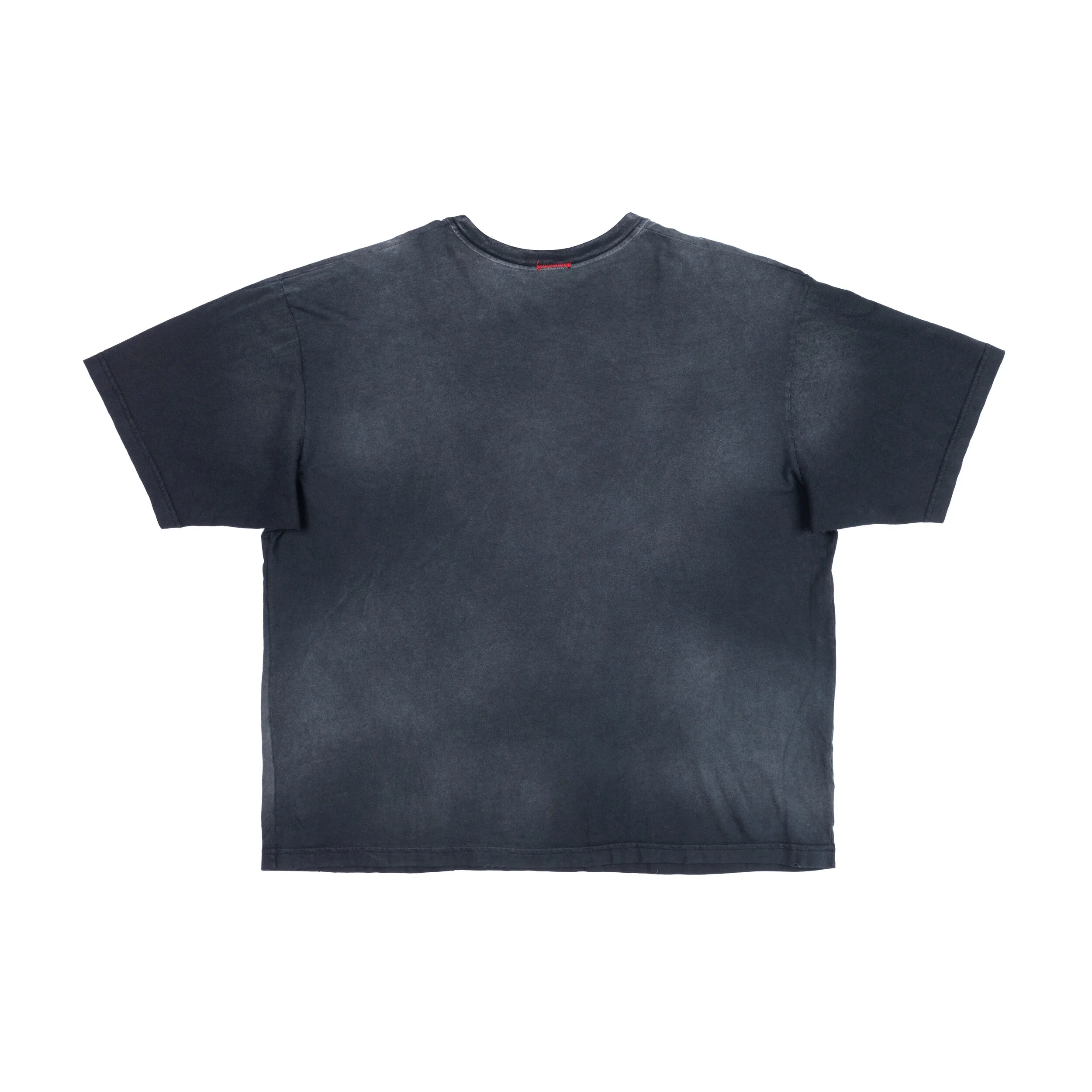 OVERSIZE CROP T-SHIRT / SUN FADE BLACK — MOOJIMOOJI