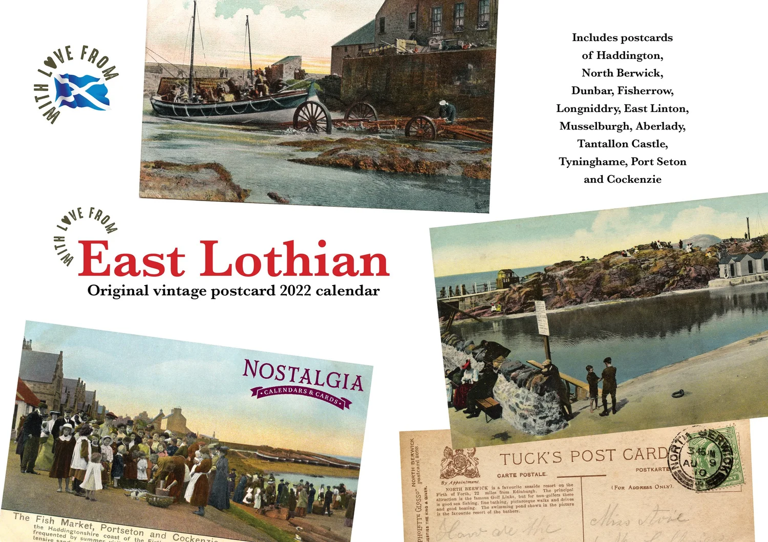 East Lothian Nostalgia Calendar 2022 | North Berwick | Dunbar ...
