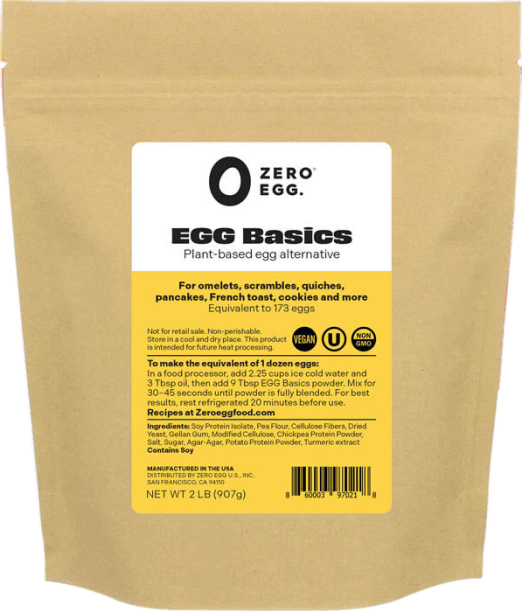 Egg Basics — Zero Egg: Plant-based. Real Taste.