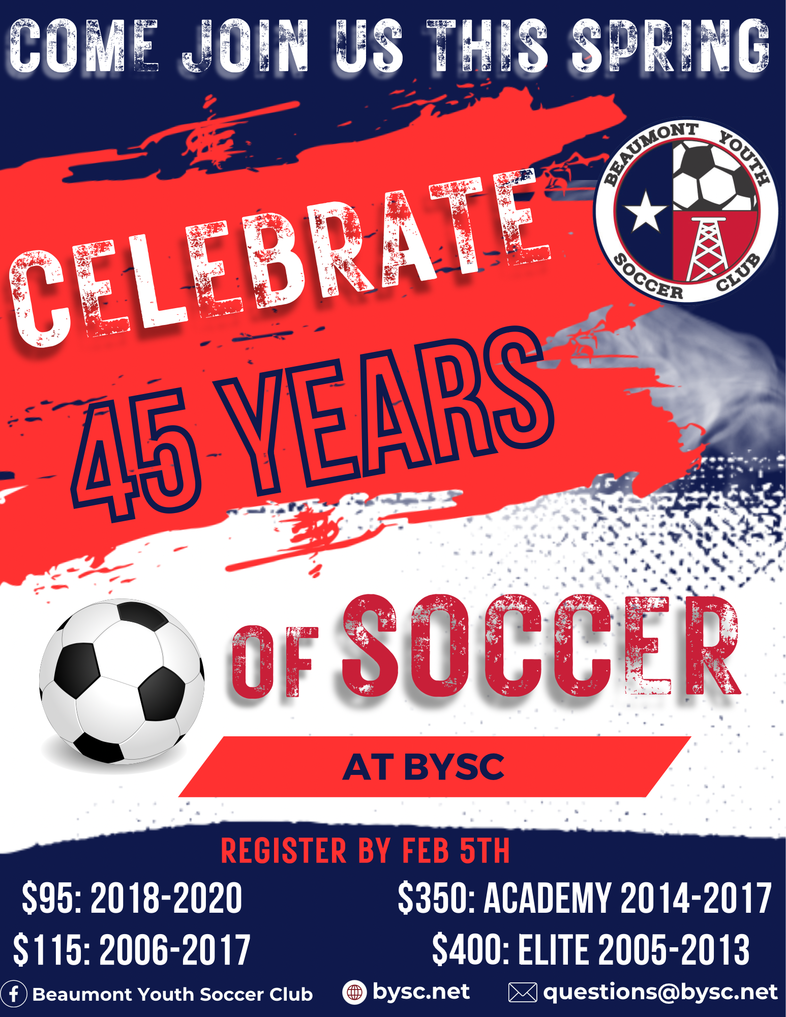 BEAUMONT YOUTH SOCCER CLUB