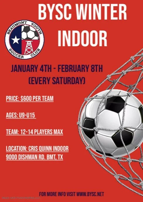 BEAUMONT YOUTH SOCCER CLUB