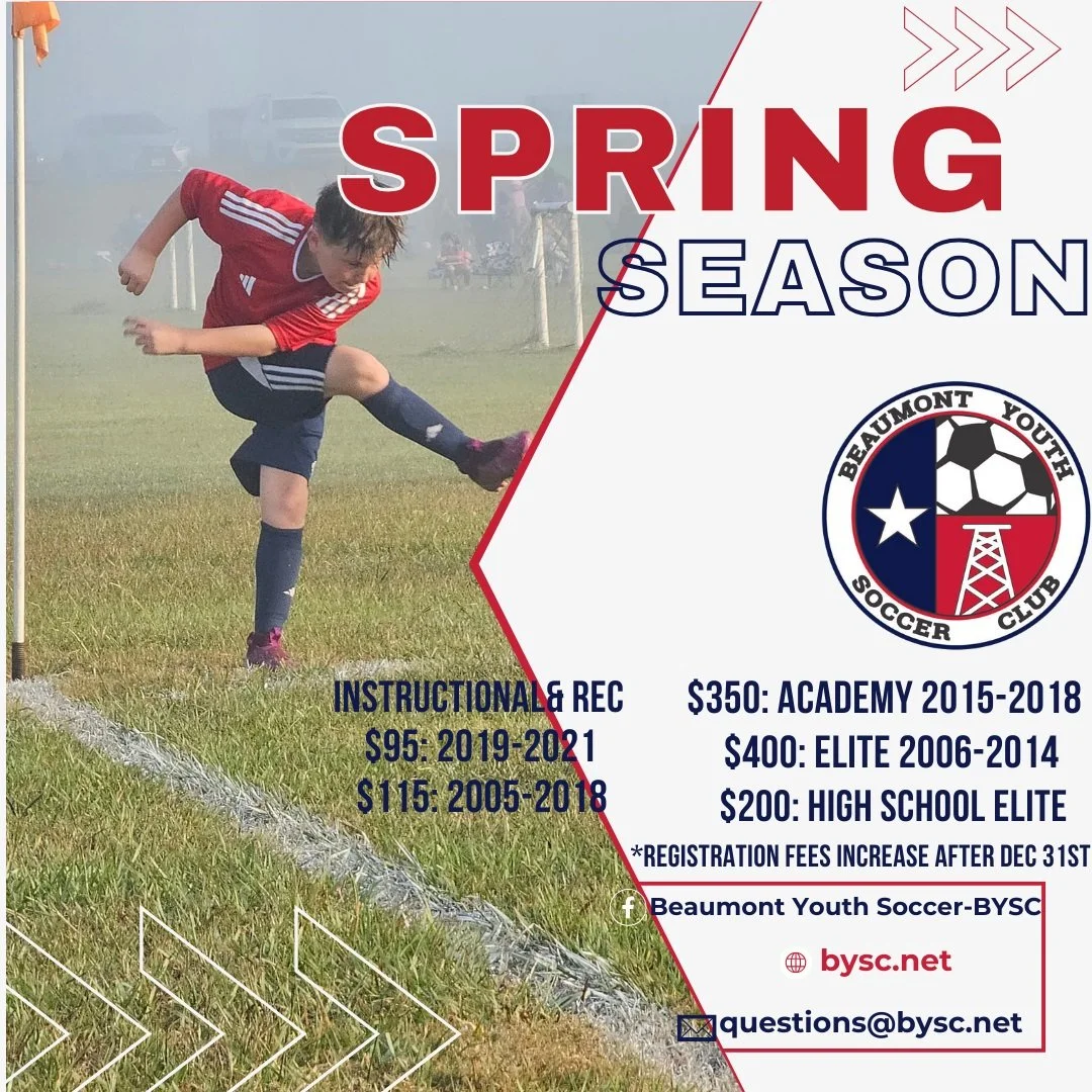 BEAUMONT YOUTH SOCCER CLUB