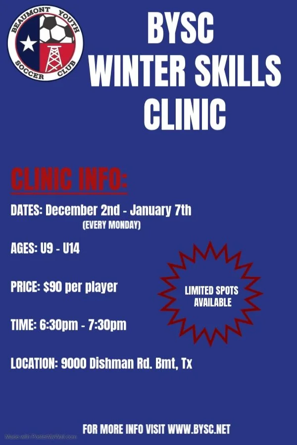 BEAUMONT YOUTH SOCCER CLUB