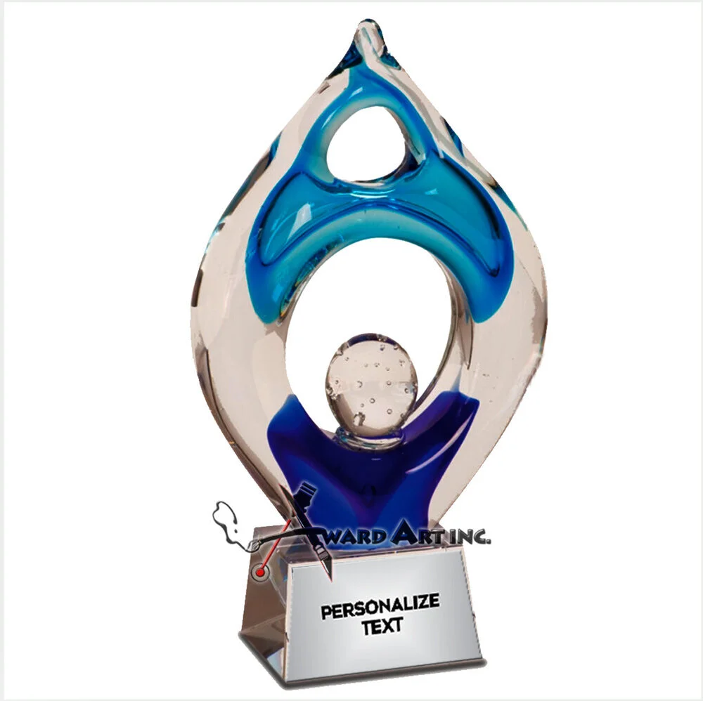 Customized Desktop GLASS & CRYSTAL Awards of vary Shapes and Themes for ...