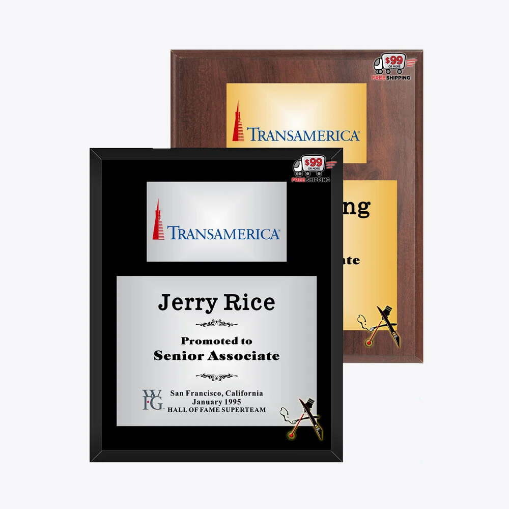 WFG Promotional Plaques- Your Own Team Associate, Senior Associate ...