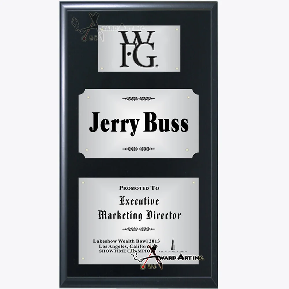 WFG Promotional Plaques- Your Own Team Associate, Senior Associate ...
